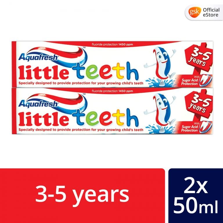 Buy Aquafresh Big teeth Toothpaste for Children 3-5 years old, 50ml ...