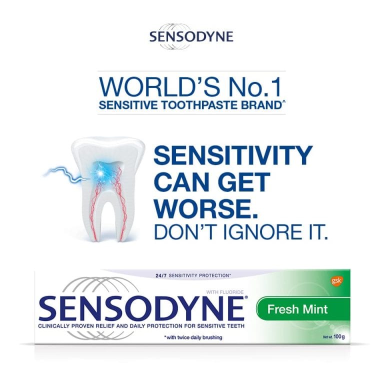 Buy Sensodyne Sensitive Daily Care Fresh Mint Toothpaste, 100 g Online ...